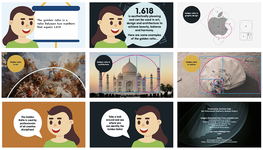 Making Fibonacci Sequence animation - CGaleDesign